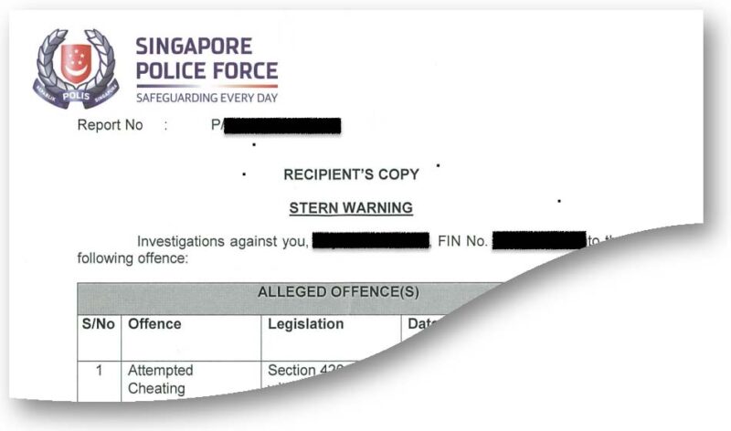 Stern warning – punishment without due process – TWC2