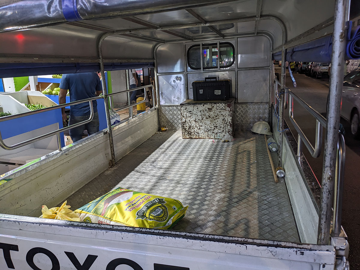 Violence aboard lorries – from equipment – TWC2